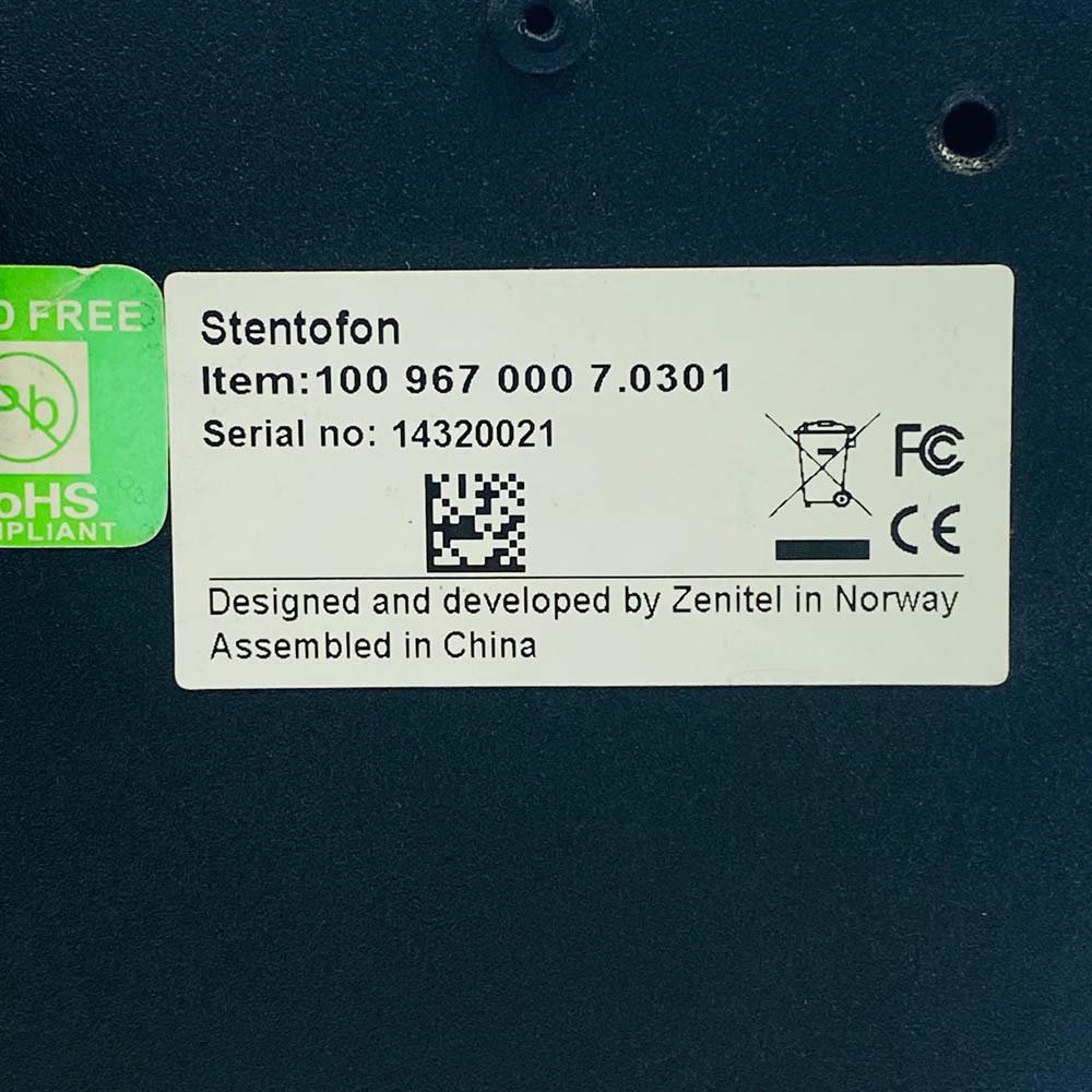 Stentofon Alphacom XE7 (100 967 000 7. 0301) | Elektro Marine